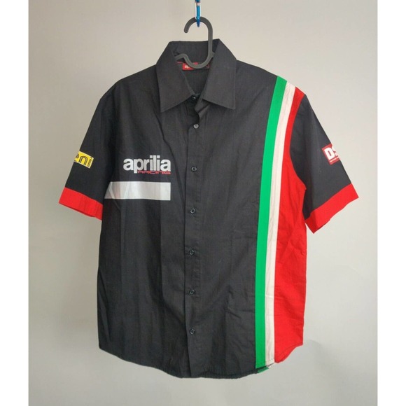 unbranded | Shirts | Official Aprilia Racing Team Black Shirt Men ...